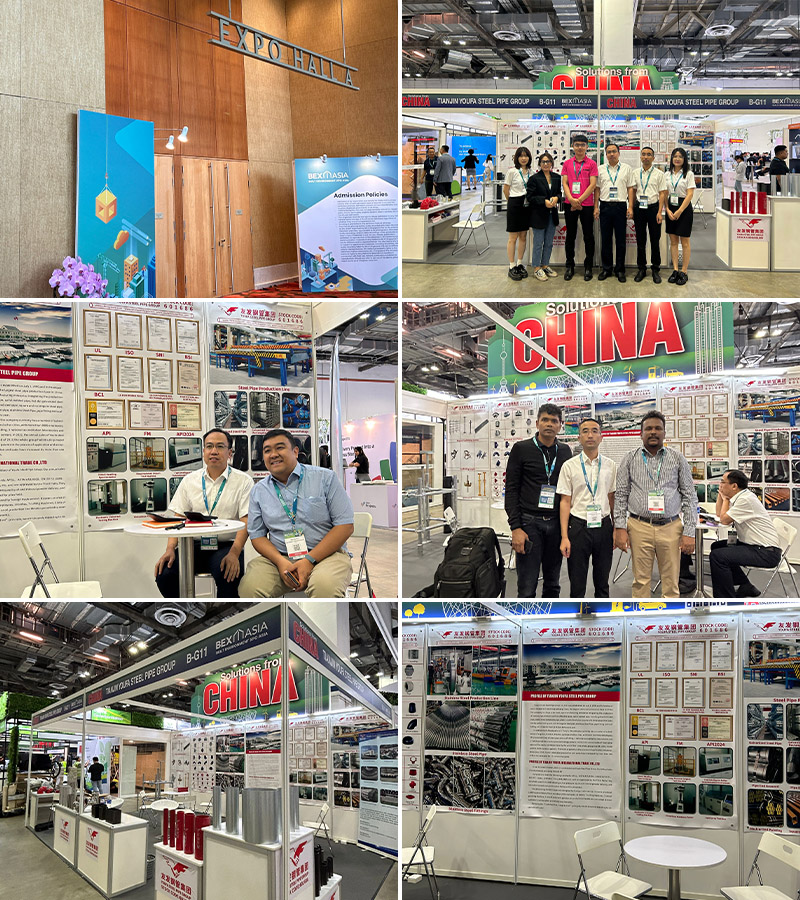 Youfa Steel Pipes and Pipe Fittings show on Singapore Exhibition on ...